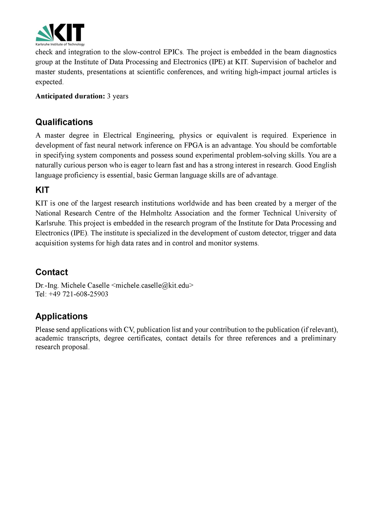 IPE - The IPE - Job offers - Embedded Deep Reinforcement Learning for ...